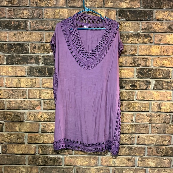 Swim | Purple Suit Coverup | Poshmark